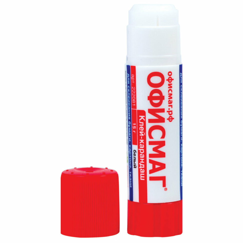 Клей-карандаш офисмаг, 15 г, 222081, 222081