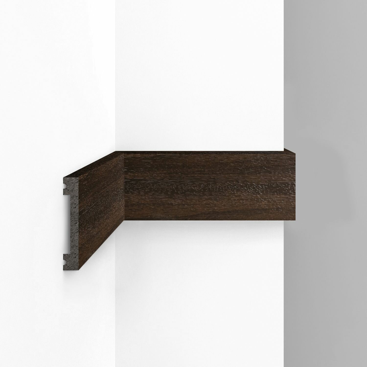 Молдинг D157-438 для стен, на потолок, декоративный плинтус, Decomaster 1 шт, 66х13х2000 мм