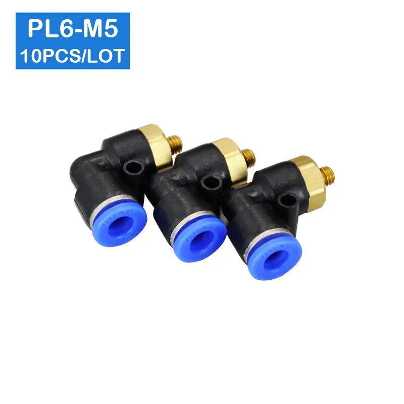 Пневматические быстроразъемные фитинги PL6-M5