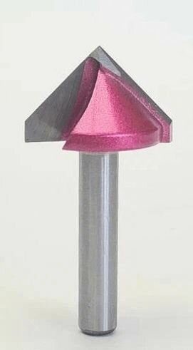 Фреза профессиональная V-образная пазовая с углом 90 i1 5 Z 2 D 10x13x50 S 6 PROCUT PROFESSIONAL A1002