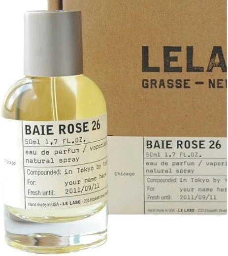 Le labo baie rose 26 chicago 50ml парфюмерная вода