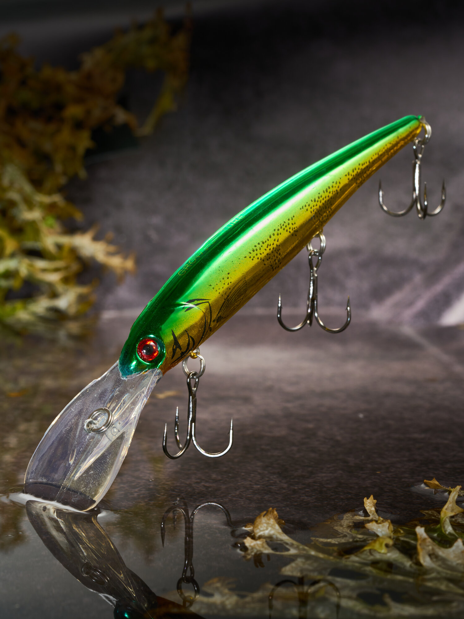 Воблер шумовой Бандит Минноу на щуку судака 12 см, 20 гр до до 8 м / цвет 10 / для троллинга и спиннинга