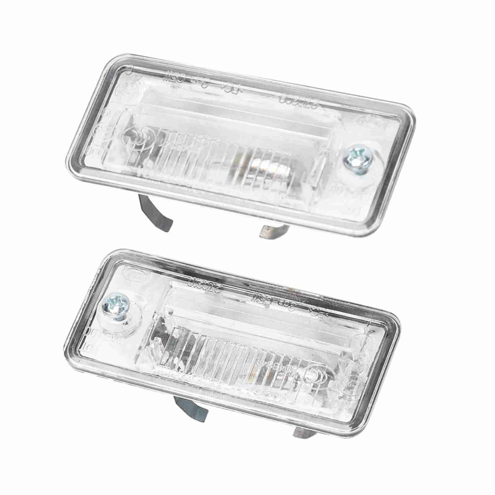 Пара светильников для номерного знака 8E0807430A 8E0807430B, подходит для A3 A4 A5 A6 C6 A8 D3 Q7 RS4