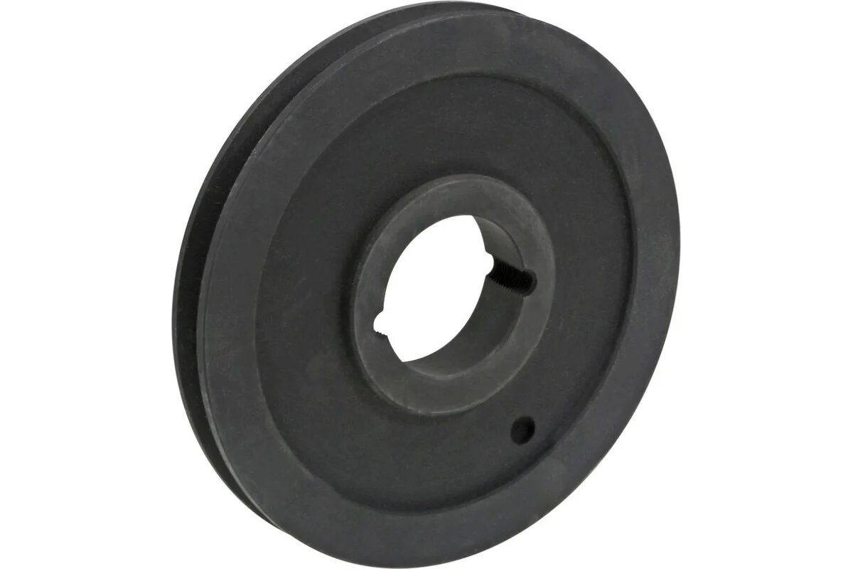 Клиновой шкив SPA100-01 TB (PHP 1SPA100TB, AT01001) под втулку тапербуш 1610, чугунный