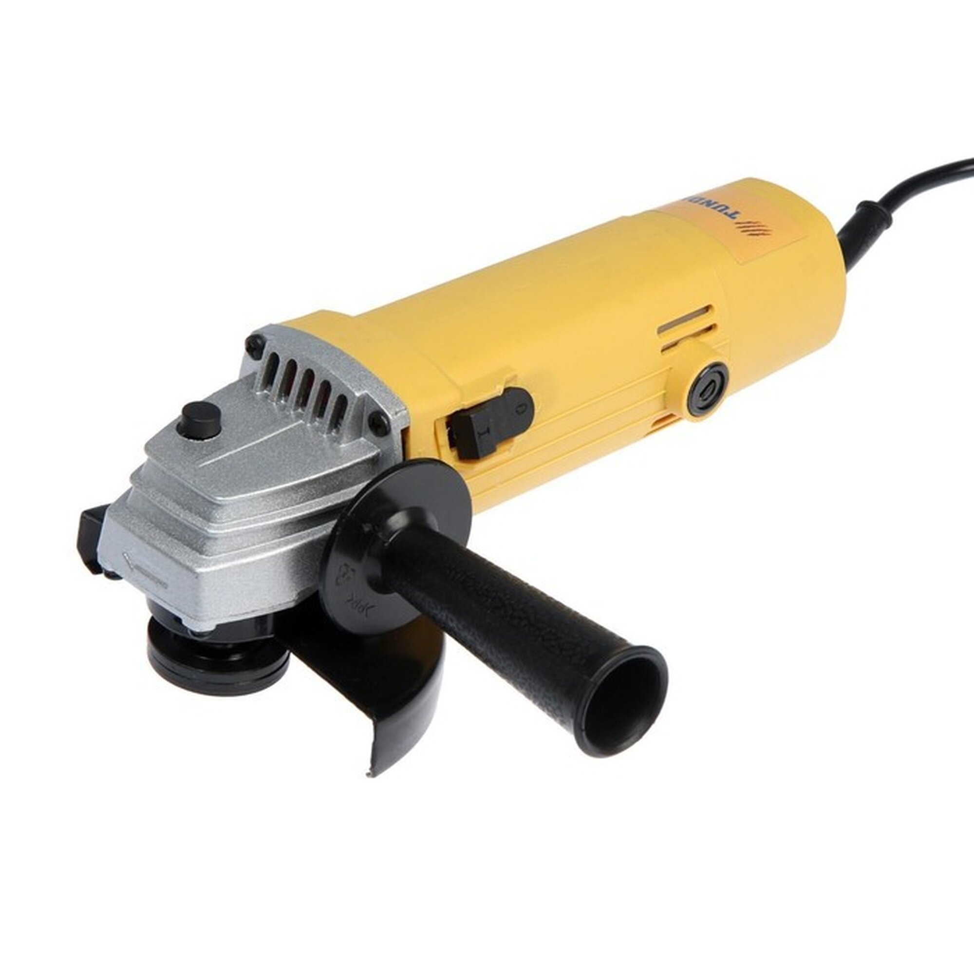 УШМ Тундра, 400Вт, 11000об/мин, диаметр диска 115мм, двухпозиционная рукоятка