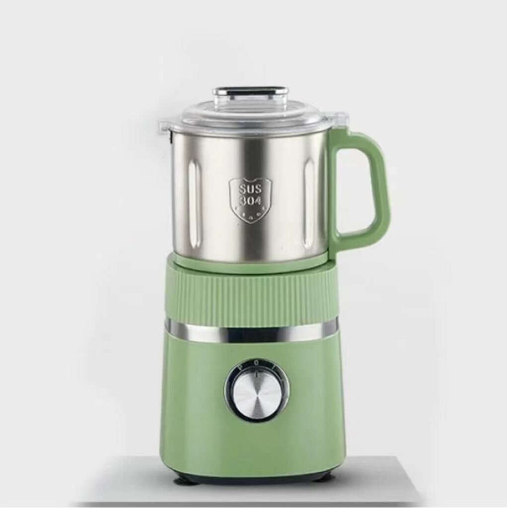 Электрическая зернотерка, Зерновая мельница,4-ступенчатая регулировка скорости, вместимость 800 г