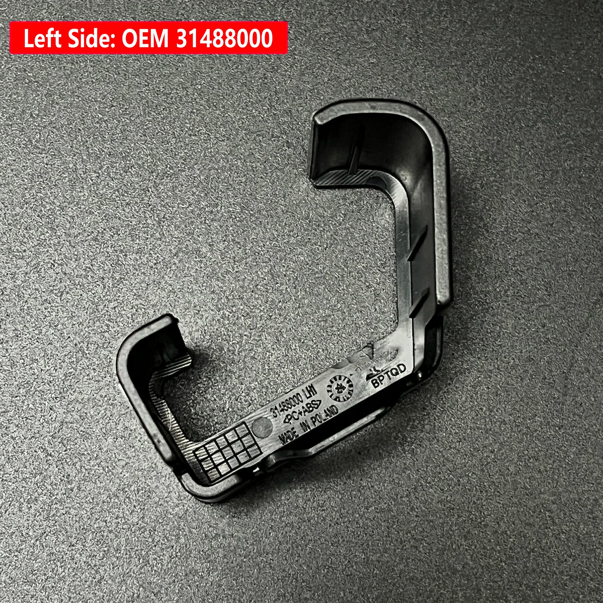 31488002 31488000 Для Volvo New S60 S90 V60 V90 XC60 XC90 автомобильное переднее сиденье, направляющая, торцевая крышка, замена накладки Left Side