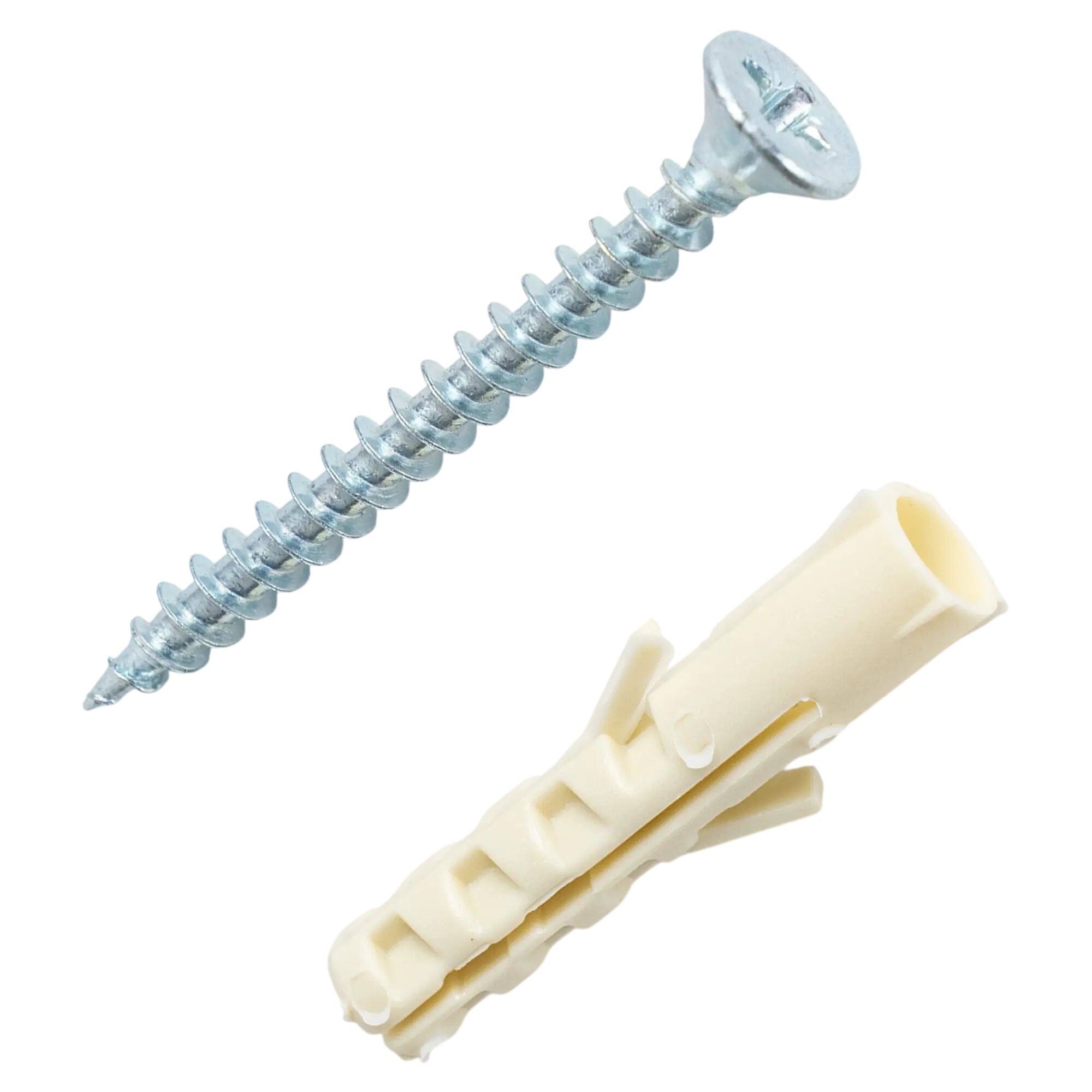 Sormat дюбель распорный нейлоновый 6x30 мм, набор 10 шт для крепления в материалах