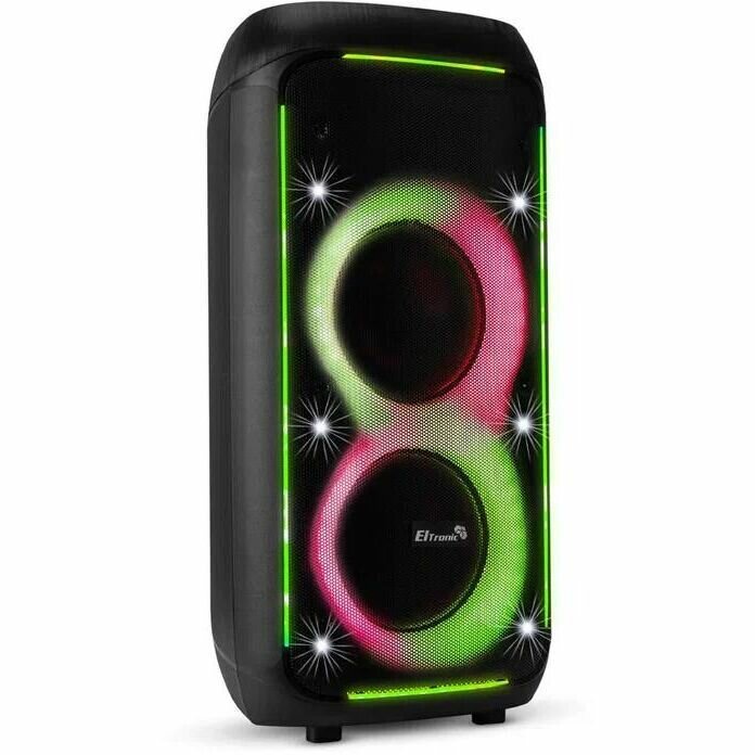 Портативная акустика ELTRONIC 30-71 CRAZY BOX 1000 динамик 2шт/8" с TWS