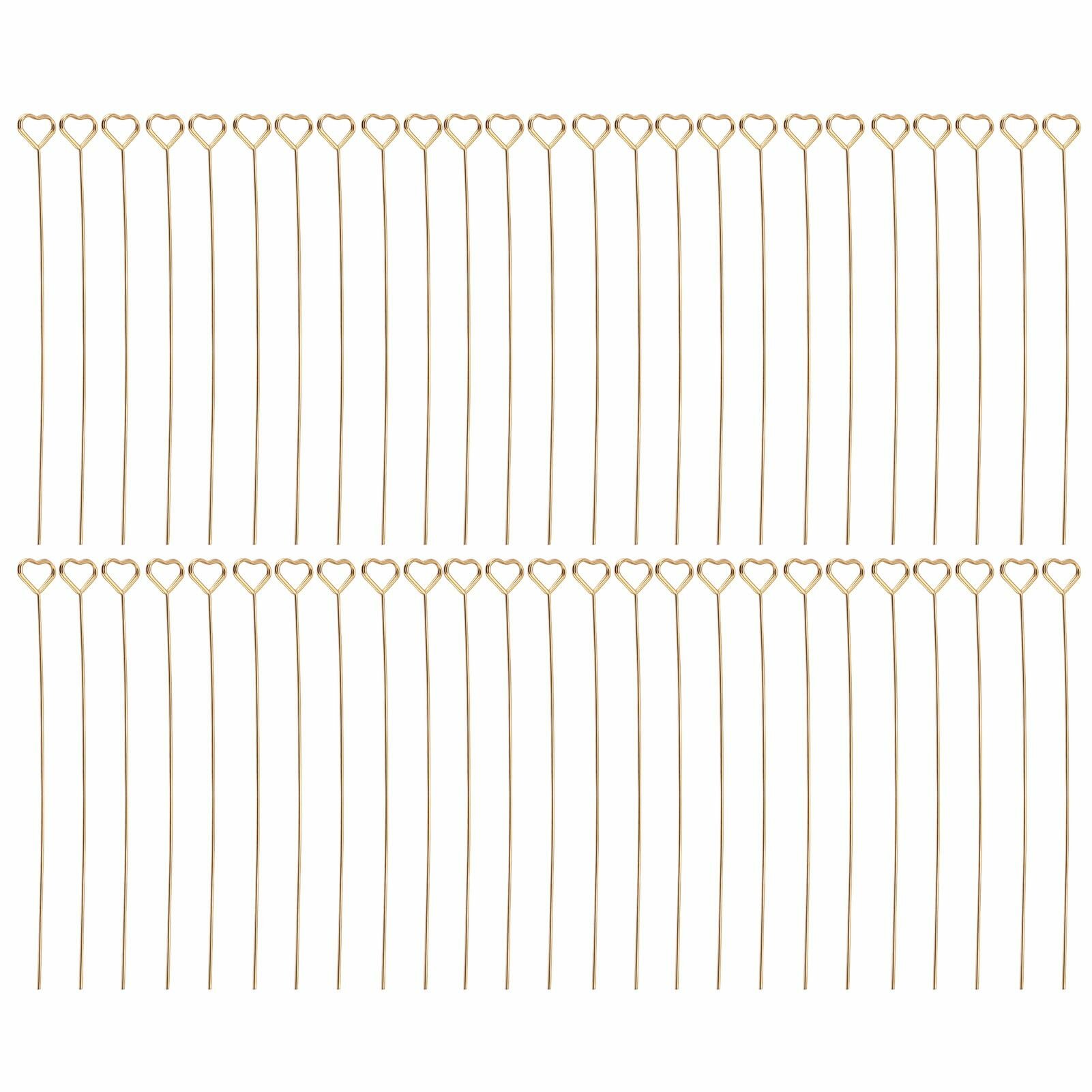 50 шт. Зажимы для цветов, золотые металлические проволочные, многоразовые, для декора и фотосессий