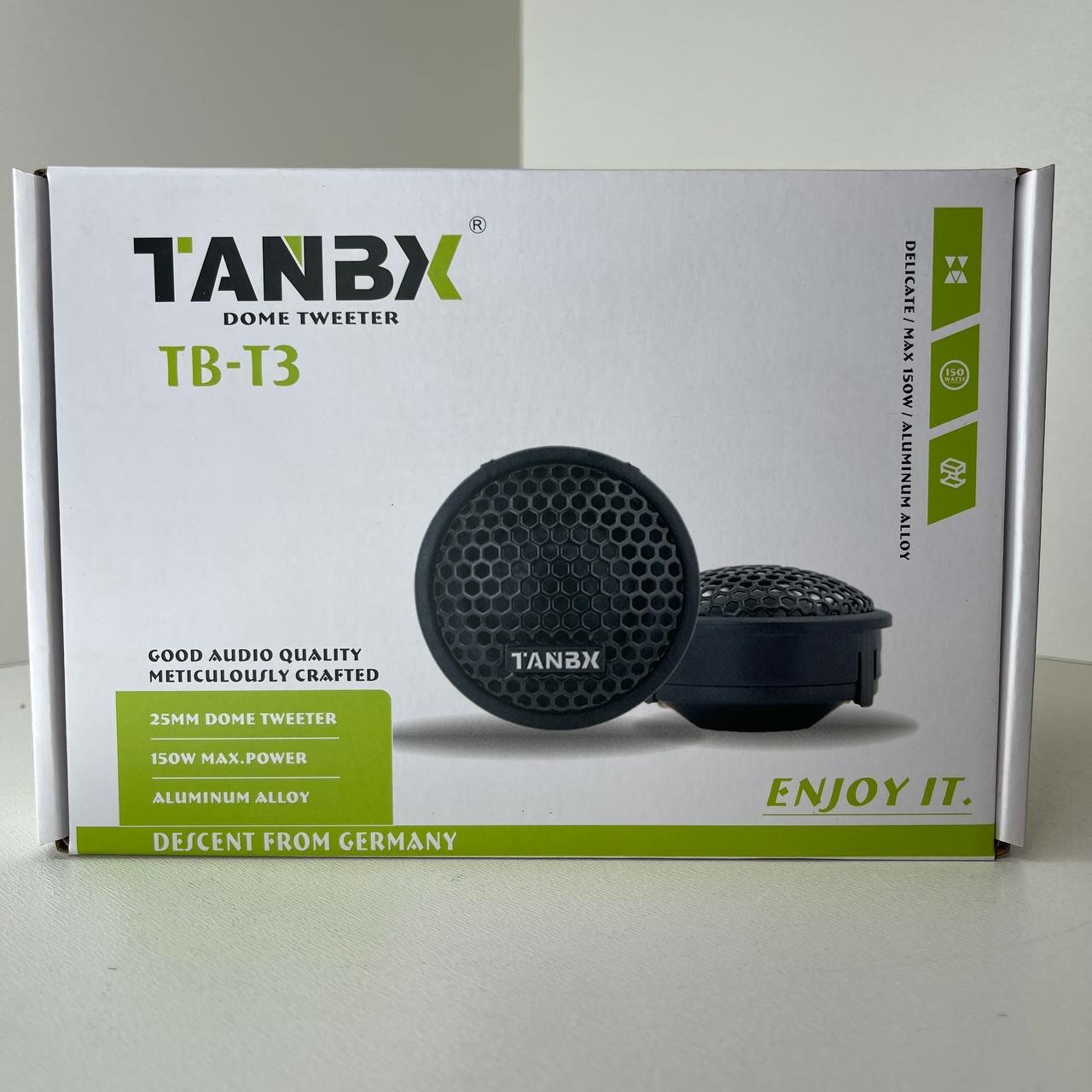 Автомобильные колонки твитеры, пищалки TB-T3. 150Вт (22 мм.) Высокочастотные динамики