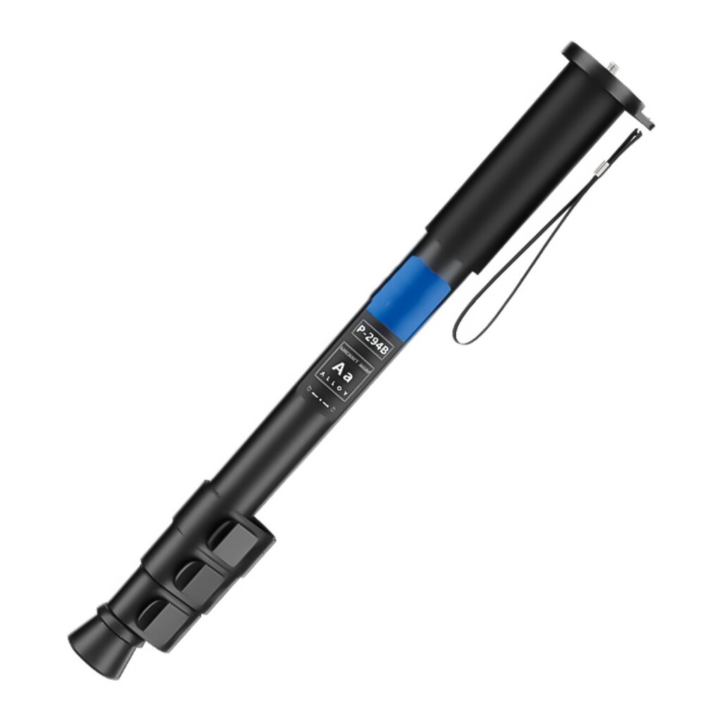 Легкий монопод с 4 секциями и штативом-моноподом из алюминиевого сплава для видеосъемки камер и смартфонов