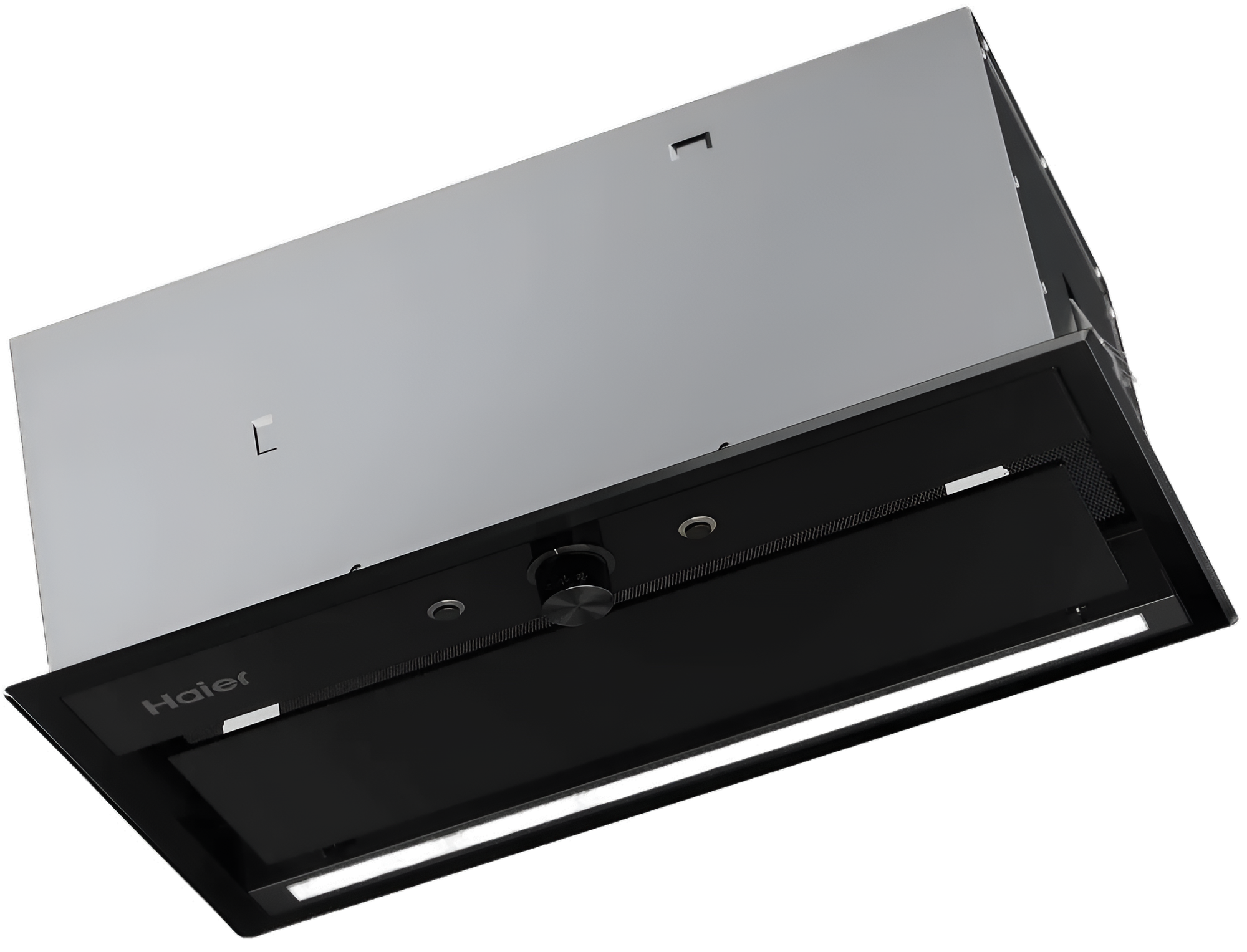 Встраиваемая вытяжка Haier HVQ-B4535B, 3 скорости, 800 м3/ч, черный