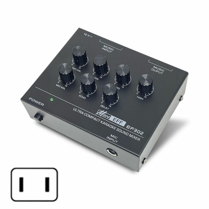 Микшер реверберации для небольшого домашнего компьютера на открытом воздухе K song mixer-стандарт США