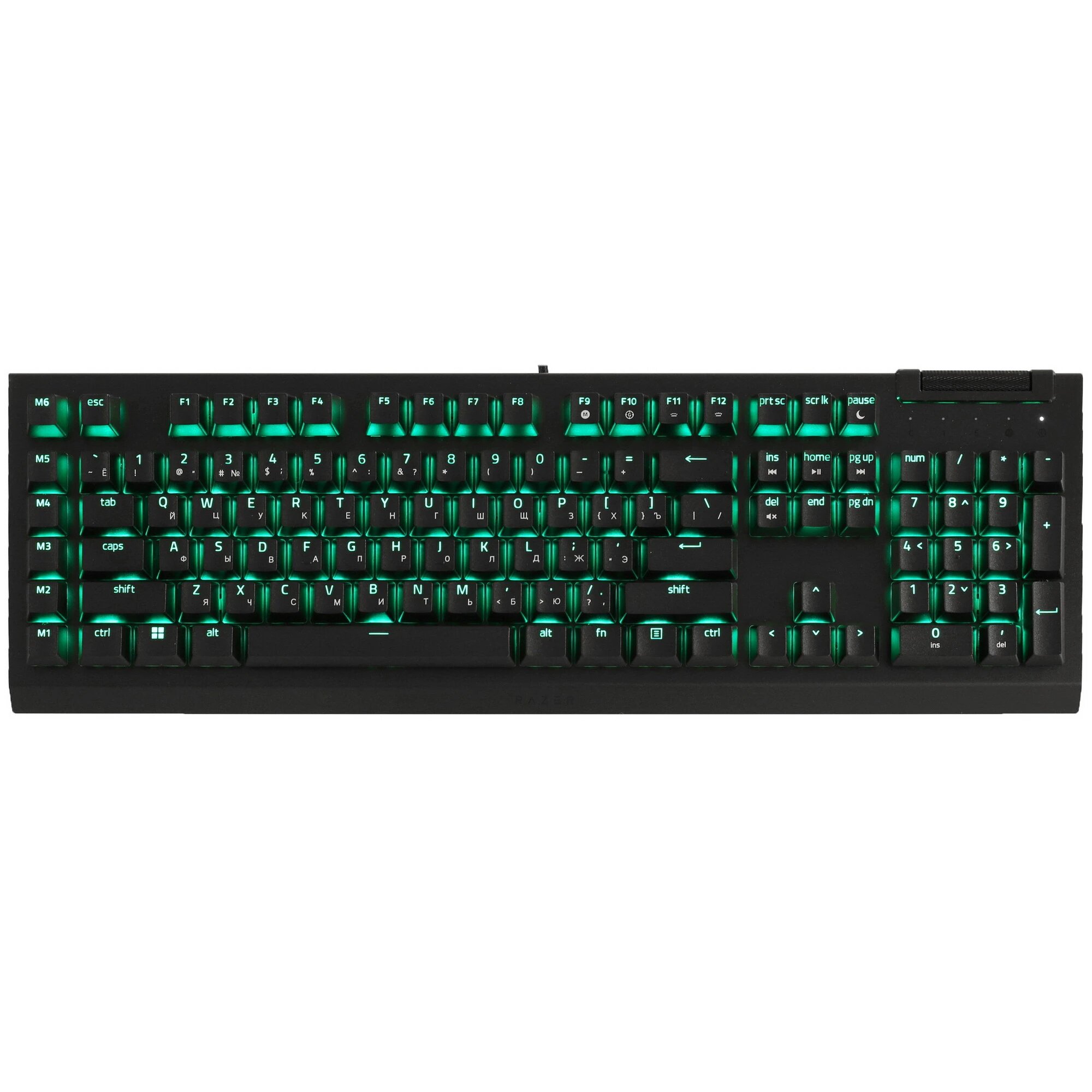 Клавиатура для компьютера BlackWidow V4 Green Switch