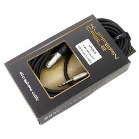 Шнур Jack-XLR (папа) KUPFERN KFMC09 6M