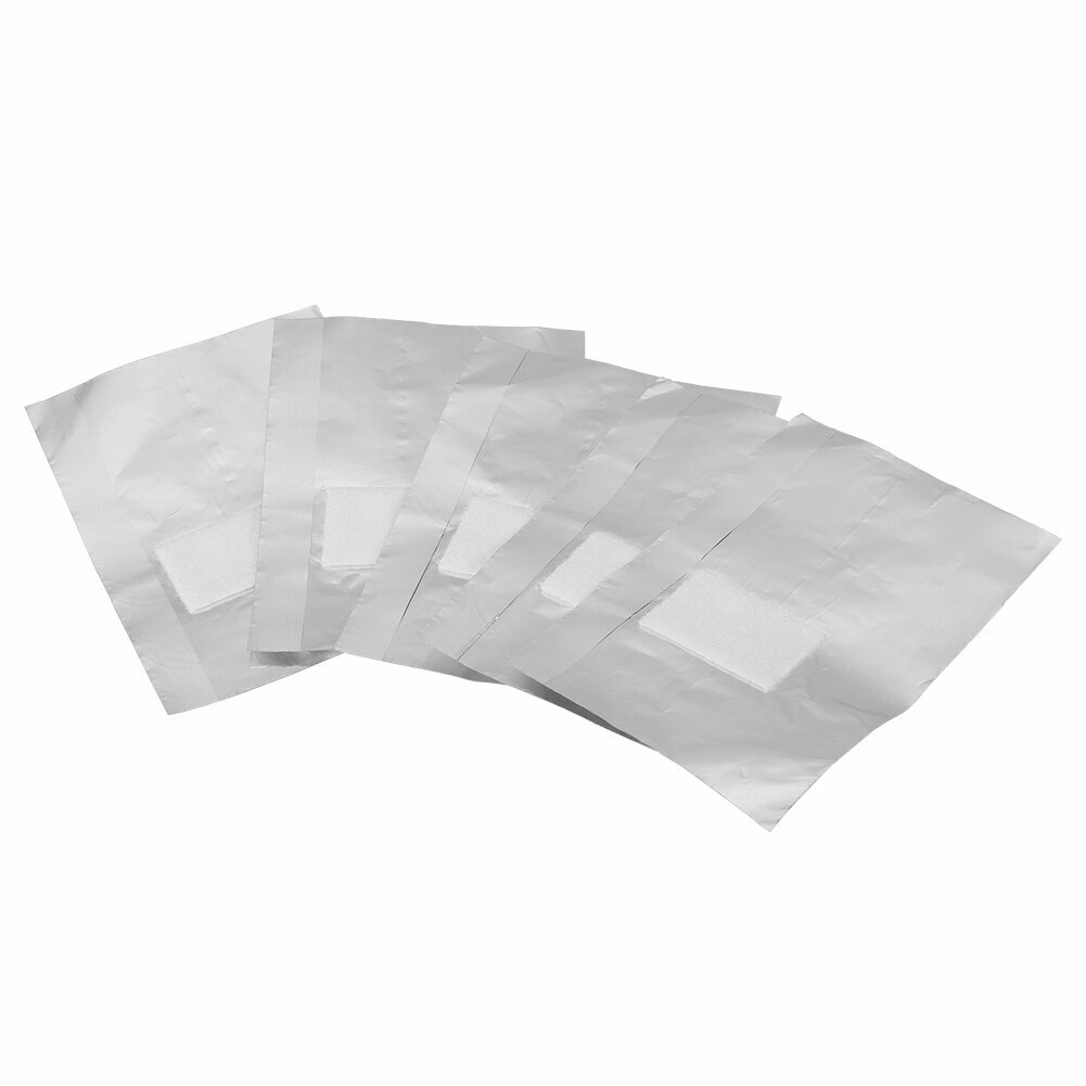 100шт/Пакет Алюминиевая Фольга с Ватой для Снятия Гель-Лака, Ногтевой Арт, Упаковки для Снятия Лака, Пные, Материал Алюминиевая Фольга, Толщина 0.02см, Развернутый Размер 90*75мм, Свернутый Размер 90*65мм, Вес Пакета 48г, Для Салонов и Дома