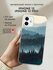 Чехол на Apple iPhone 12/12 Pro / Айфон 12/12 Про с принтом "Туманные горы"
