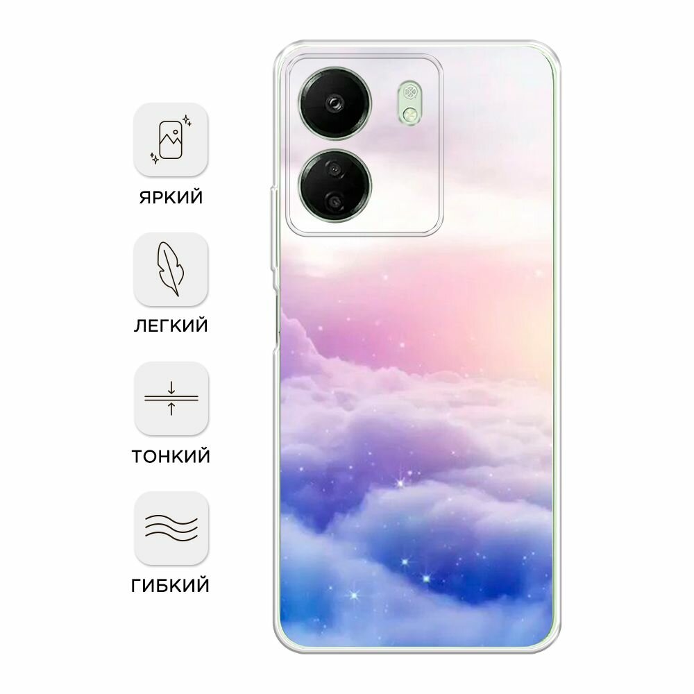 Чехол на Xiaomi Redmi 13C/Poco C65 / Сяоми Редми 13C/Поко С65 с принтом "Небеса" — фото 1