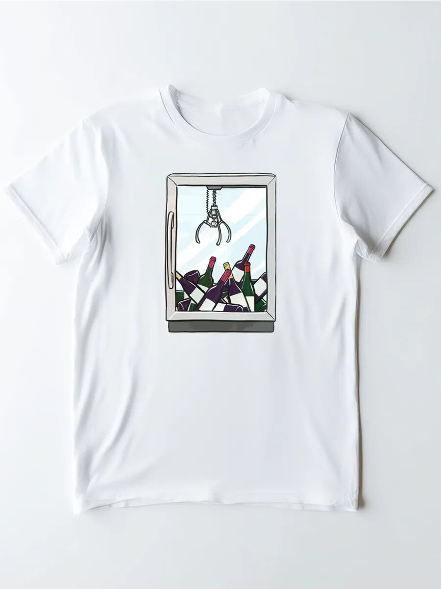 Футболка вино