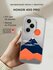 Чехол на Honor 400 Pro / Хонор 400 Про с принтом "Кот-гора", прозрачный