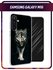 Чехол на Samsung Galaxy M16 / Самсунг Галакси М16 с принтом "Злобный волк из ноч...
