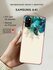 Чехол на Samsung Galaxy A41 / Самсунг Галакси А41 с принтом Перья голубого цвета