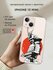 Чехол на Apple iPhone 13 mini / Айфон 13 мини с принтом "Самурай с катаной", про...