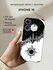Чехол на Apple iPhone 16 / Айфон 16 с принтом "Инь янь геометрия"