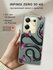 Чехол на Infinix Zero 30 4G / Инфиникс Зеро 30 4G с принтом "Snake and butterfli...