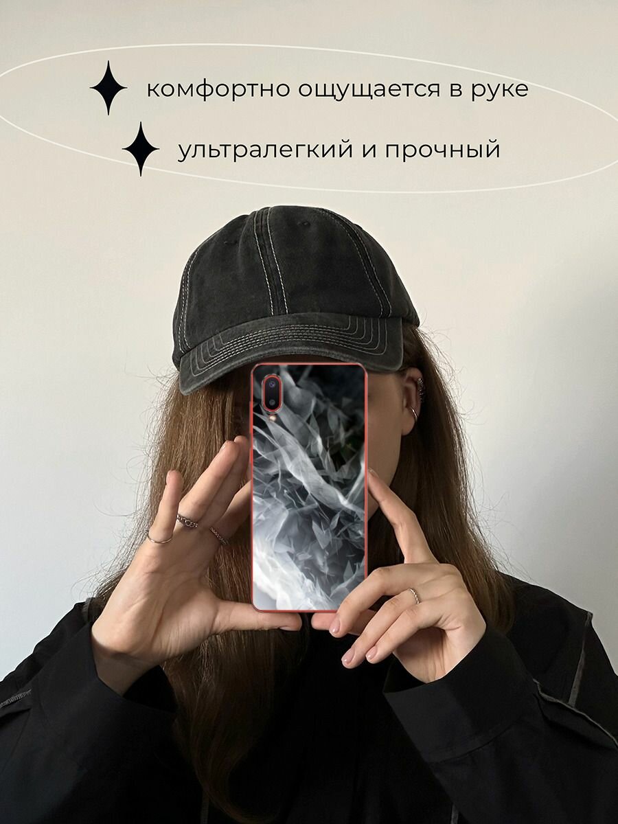 Чехол на Samsung Galaxy A02 / Самсунг Галакси А02 с принтом "Абстракция 9" — фото 1