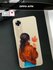 Чехол на Oppo A17K / Оппо A17K с принтом "Девушка с опавшим листом", прозрачный