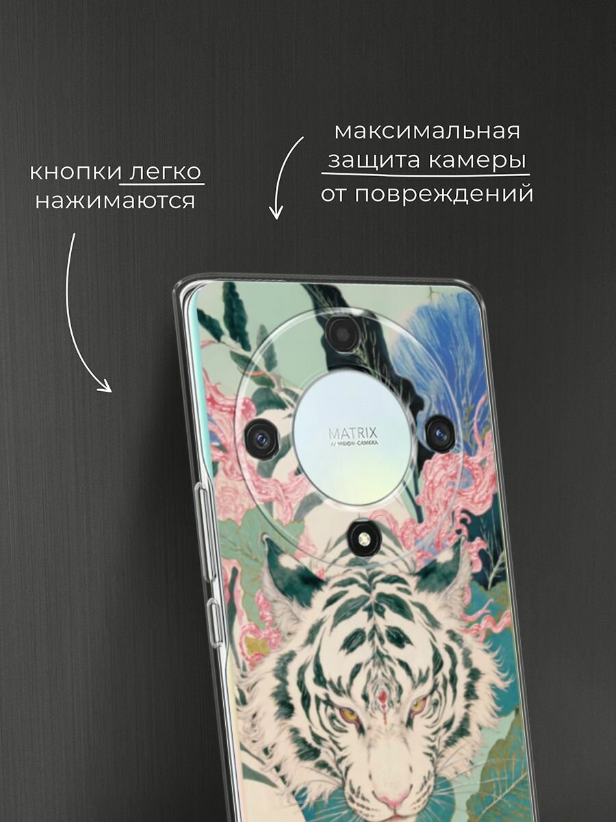 Чехол на Honor X9A / Хонор X9A с принтом "Охотник" — фото 1
