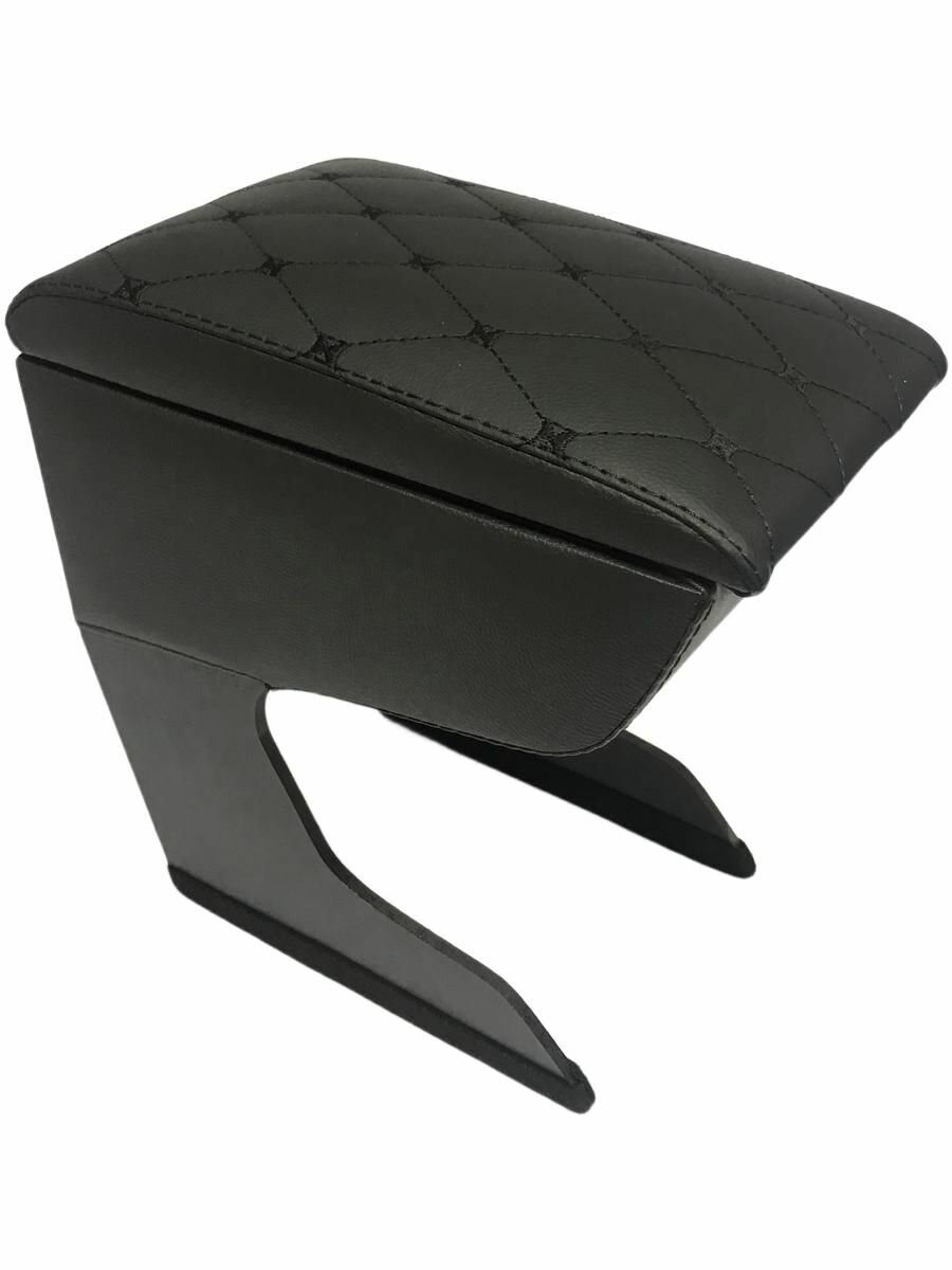 Подлокотник ВАЗ нива кожаный (черный, шов ромб), Niva оригинал