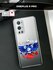 Чехол на OnePlus 9 Pro / ВанПлас 9 Про с принтом "Триколор герб с блеском", проз...