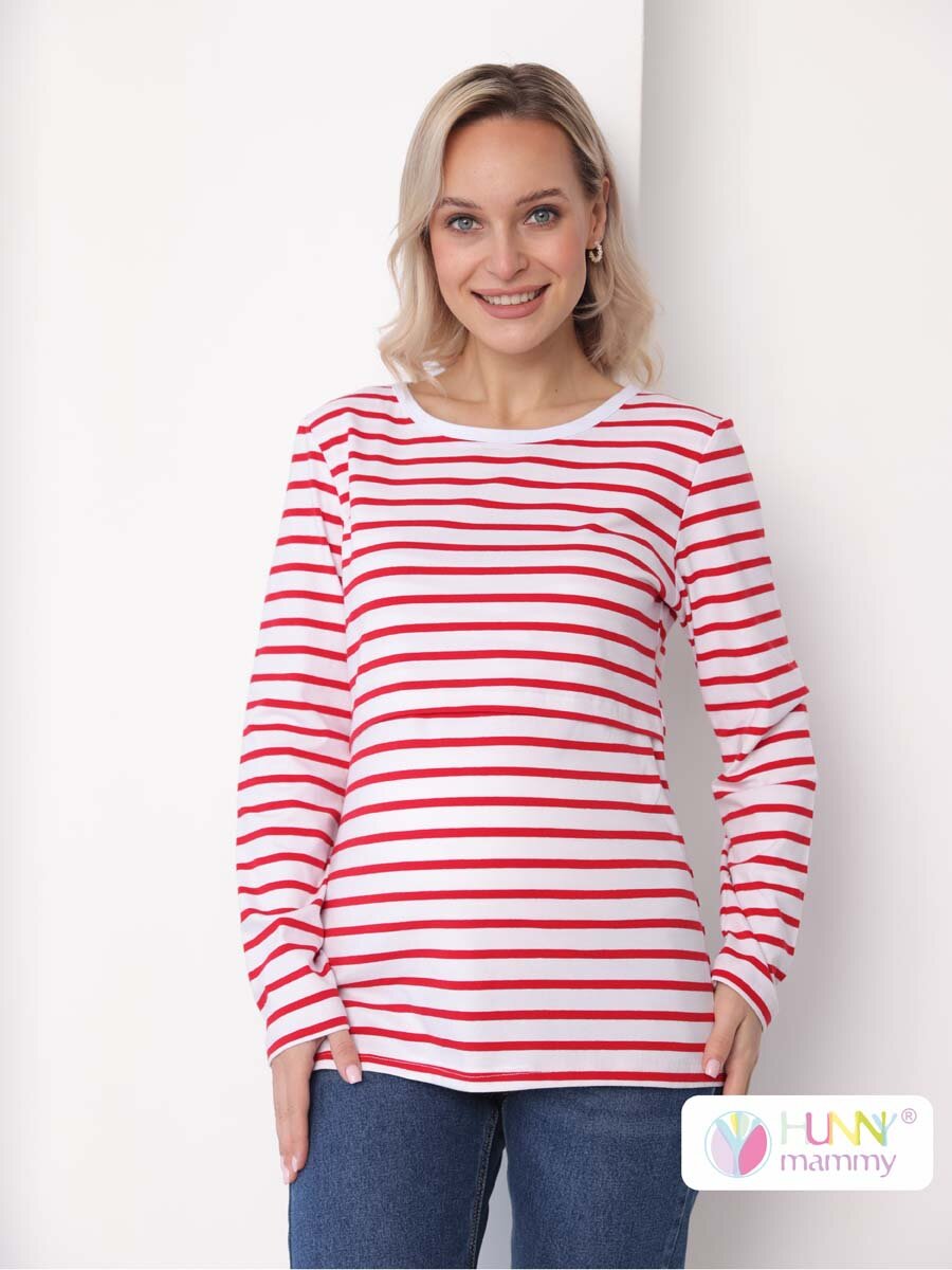 Лонгслив для кормящих мам
