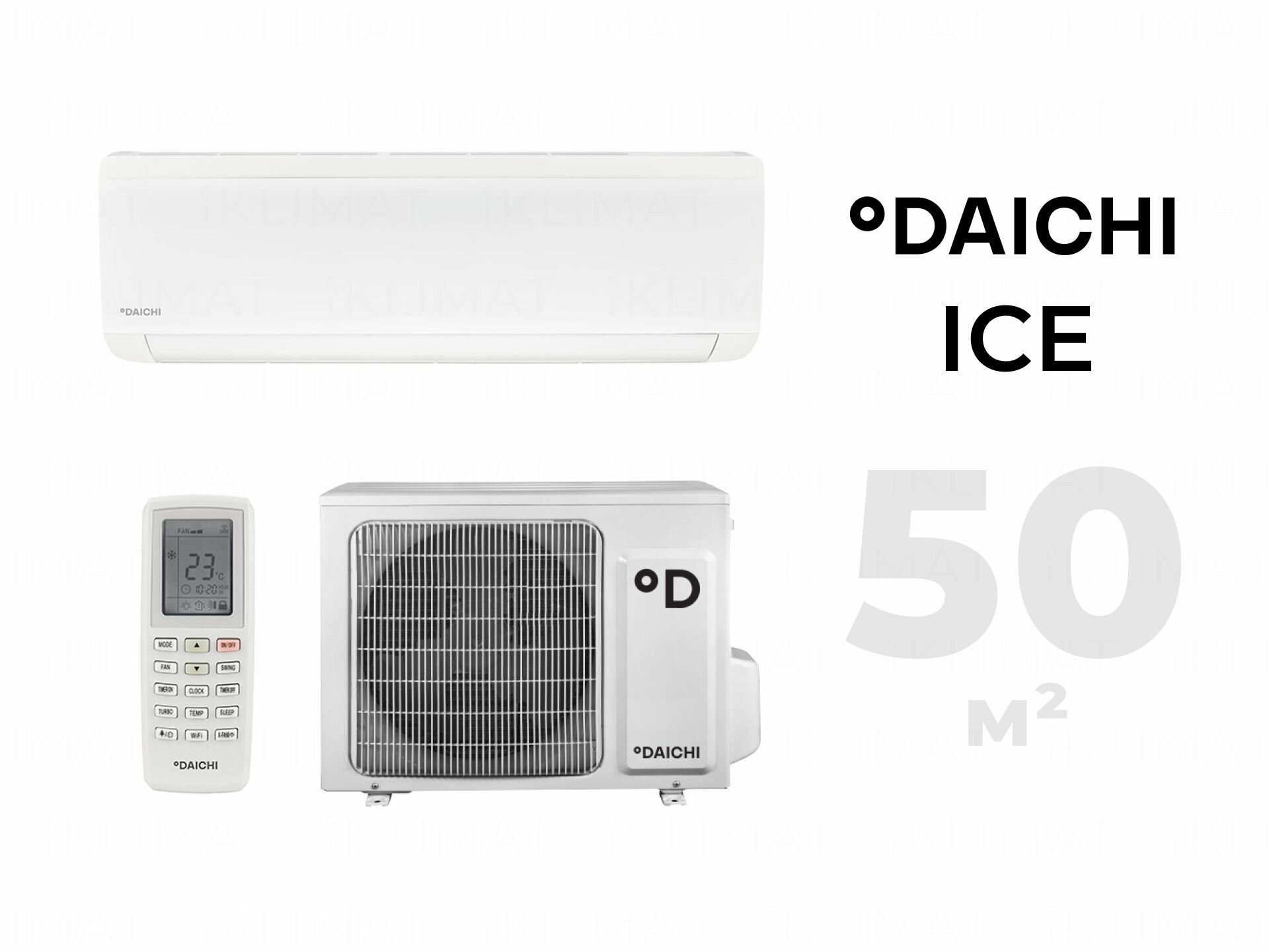 Настенный кондиционер Daichi Ice ICE50AVQ1/ICE50FV1, сплит система