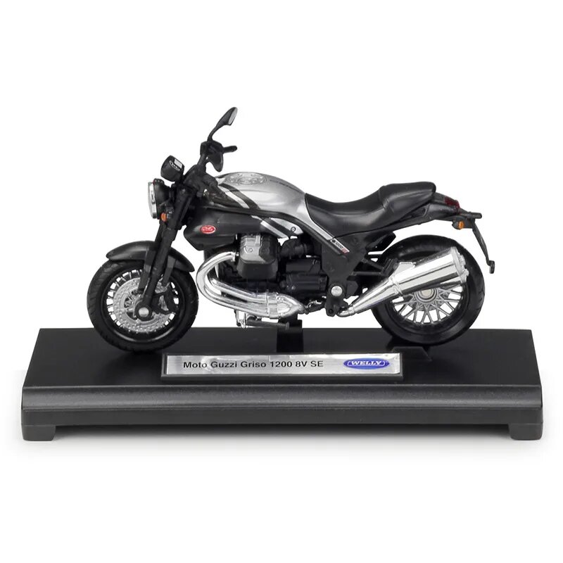 Модель автомобиля Welly Moto Guzzi Griso 1200 8V SE металлическая 1:18