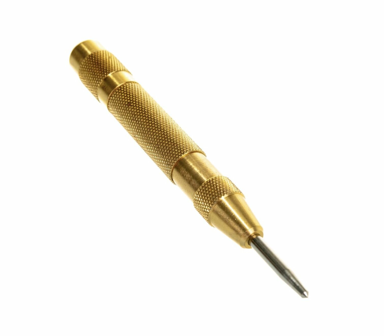 Автоматически усиленный кернер износостойкий наконечник из Cr-Mo стали группы А,59HRC, длина 125мм,2,4мм Зубр "эксперт" 21420-12