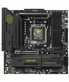 Материнская плата MSI MAG B850M MORTAR WIFI SocketAM5 AMD B850 DDR5 mATX AC`97 8ch(7.1) 5Gigabit RAI