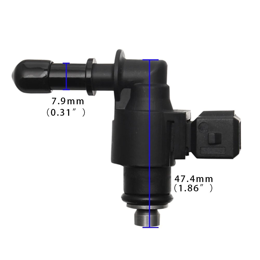 Форсунка топливная с 2 отверстиями GY6-125CC для мотоцикла Lanmo