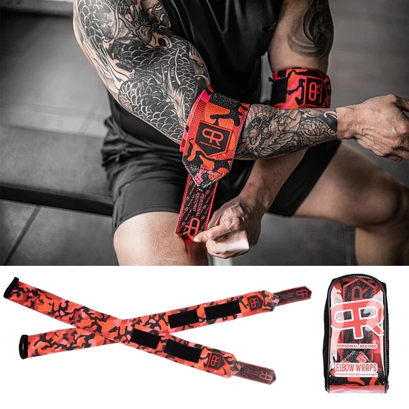 Налокотники PERSONAL RECORD для взрослых Красный, red