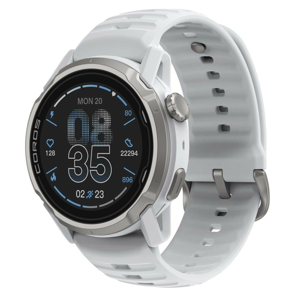 Умные спортивные часы Coros Apex 4, 42 mm, White с сапфировым стеклом, динамиком, микрофоном и оффлайн картами