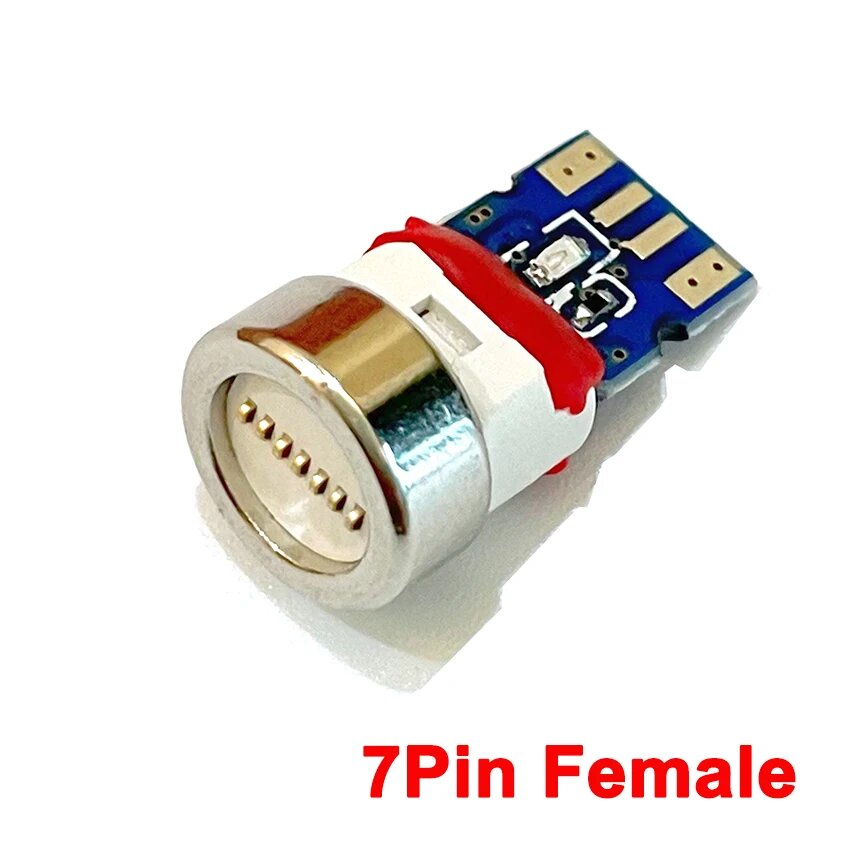 Magnitnyj kabel'nyj adapter JCD 7pin 5/10шт 5PCS, Female seat