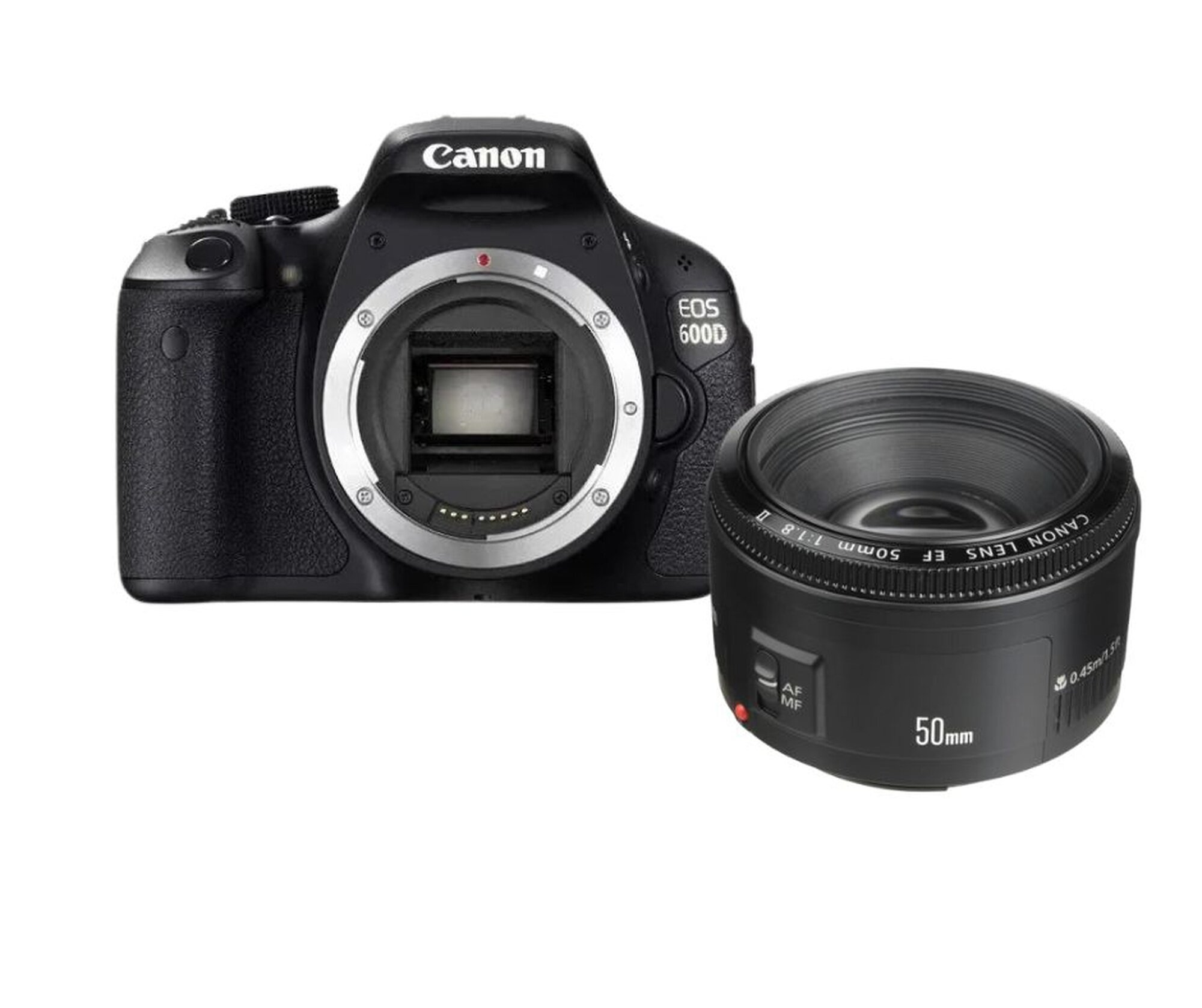 Фотоаппарат Canon 600D Kit 50mm 1.8 II