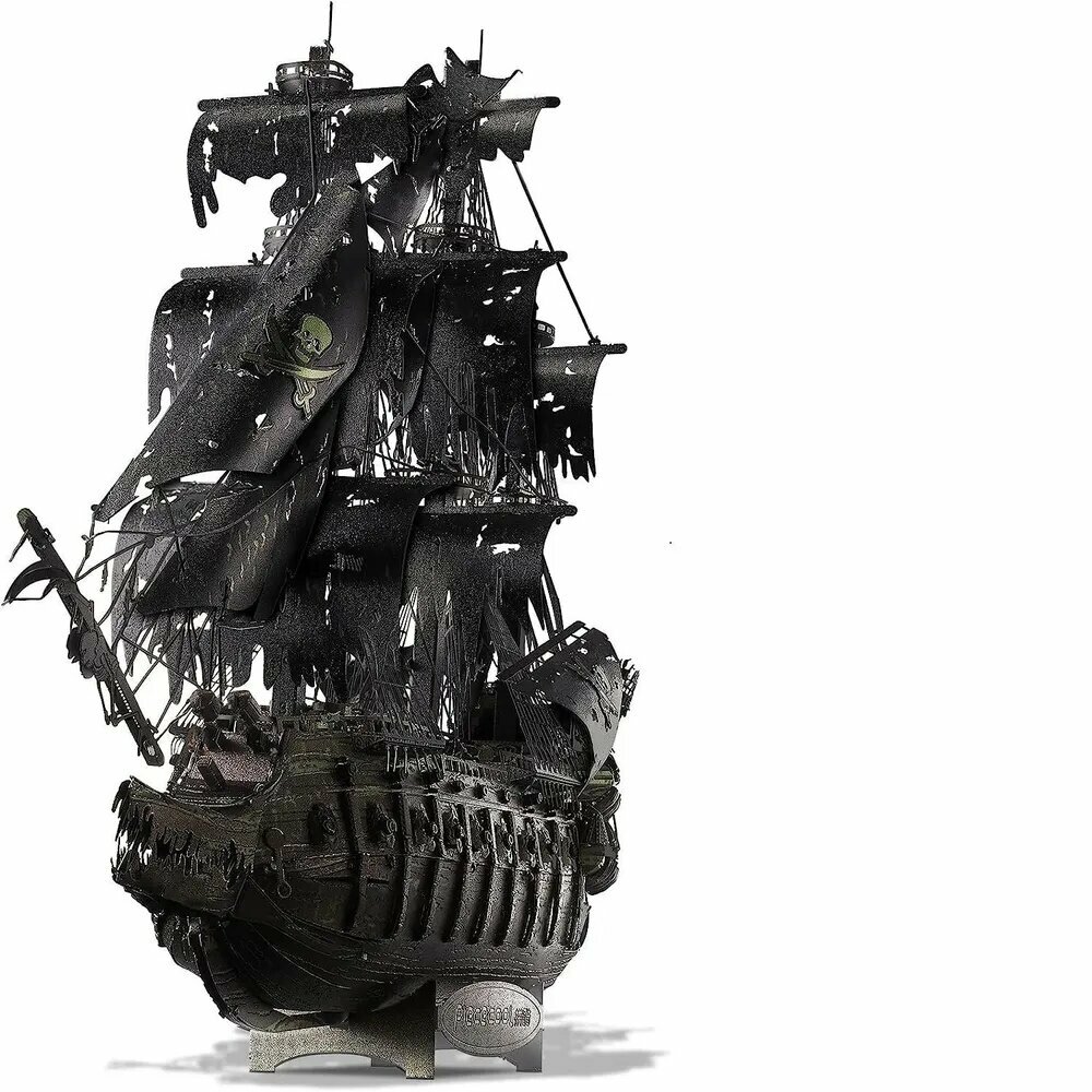 3D пазл, металлическая конструкция, развлекательные игрушки для снятия стресса ручной работы, Модель пиратского корабля "Летучий Голландец, коллекционные поделки