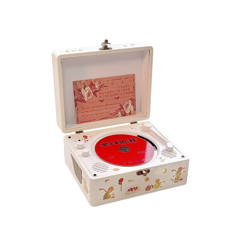 Прочая бытовая техника JIANFAN настольный проигрыватель, leather cd player + prince hot stamping, до