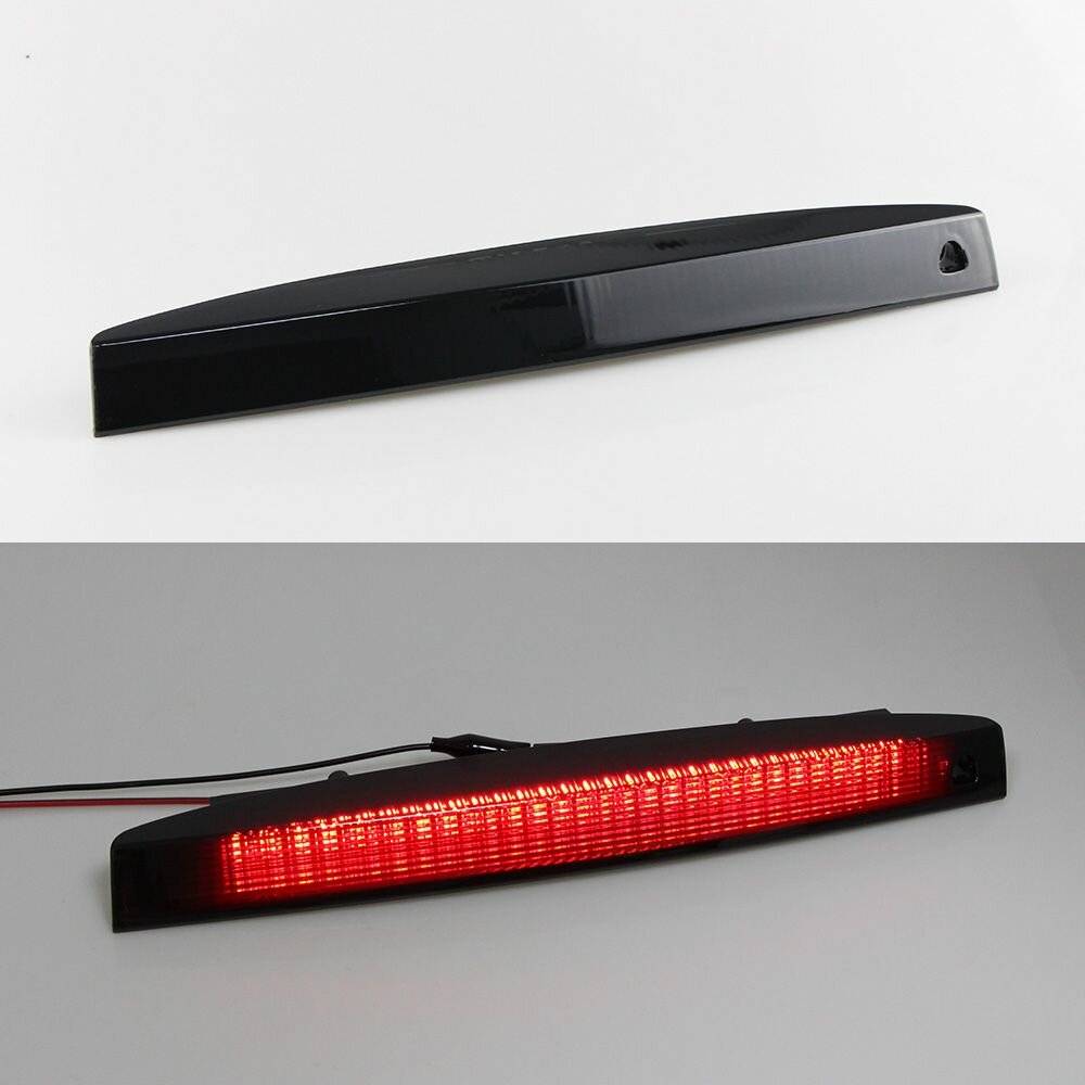 Лампа автомобильная 1 шт. арт. 1x Для Renault Megane MK2 Универсал 2003-2008, Светодиодный Третий стоп-сигнал с высоким креплением, Черный корпус, Задний стоп-сигнал 8200175538