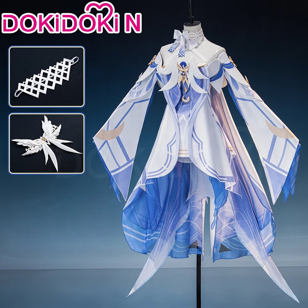 Косплей костюм Columbina Genshin Impact из полиэстера XXL