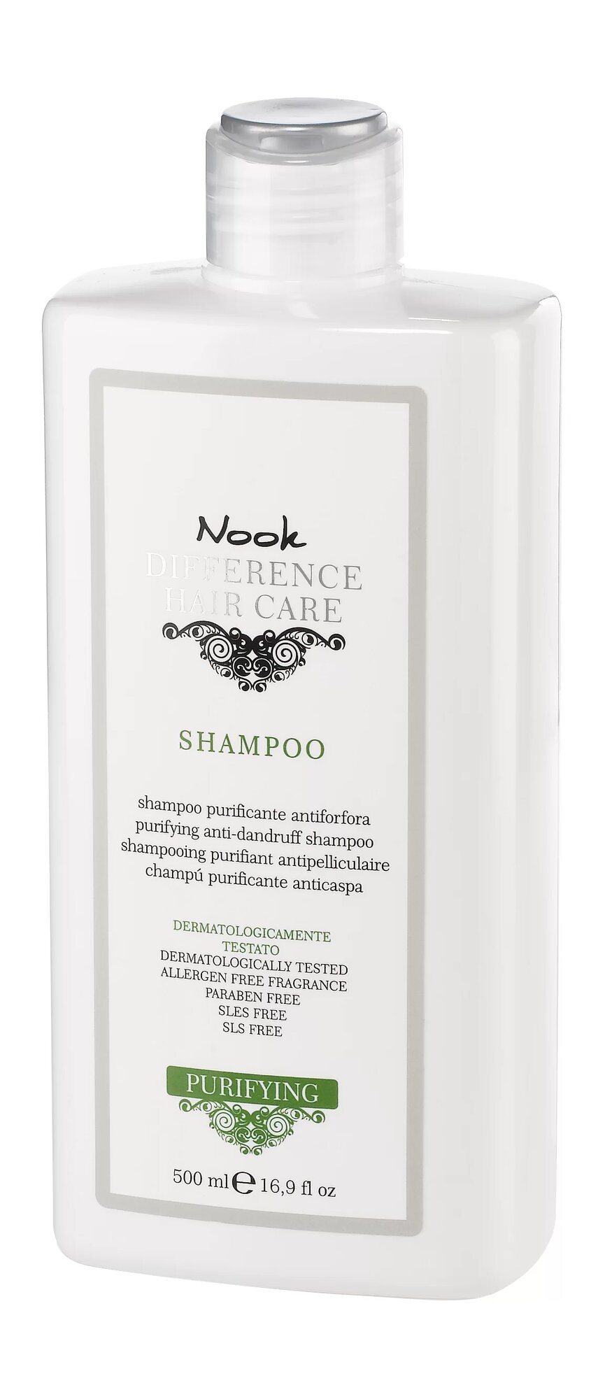 Nook Difference Hair Care Purifying Shampoo Специальный шампунь для кожи головы, склонной к перхоти